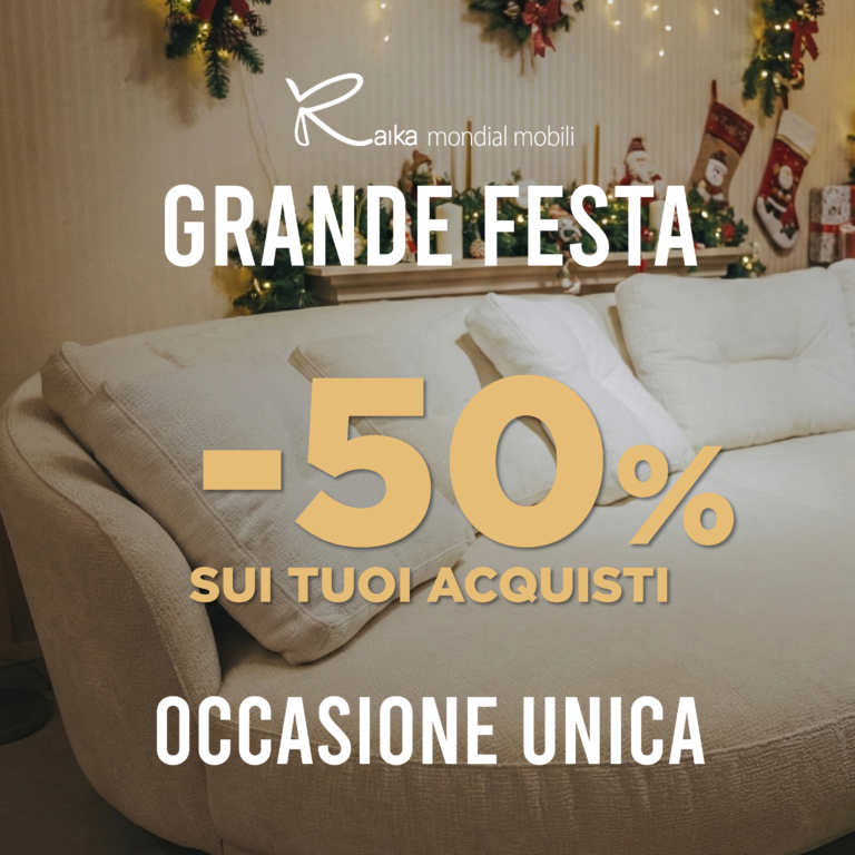 Grande Festa con i saldi Raika! - Vulcanobuono